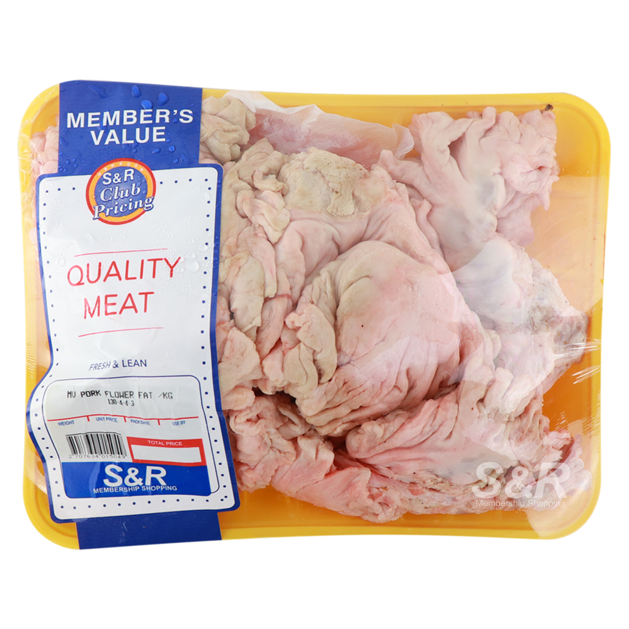 Member s Value Pork Flower Fat Approx 2kg